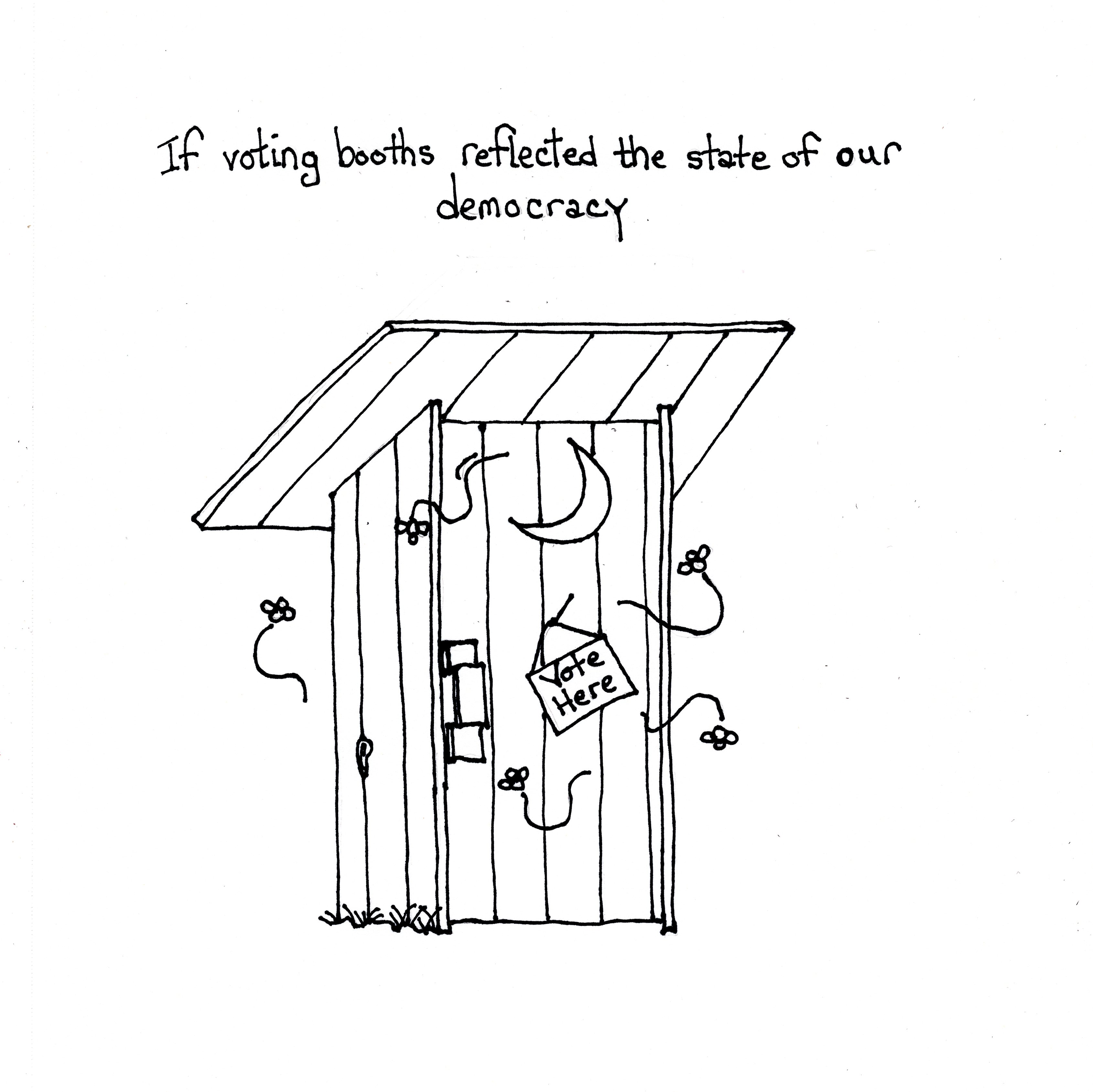 Reflection of Democracy | Life as a Doodle
