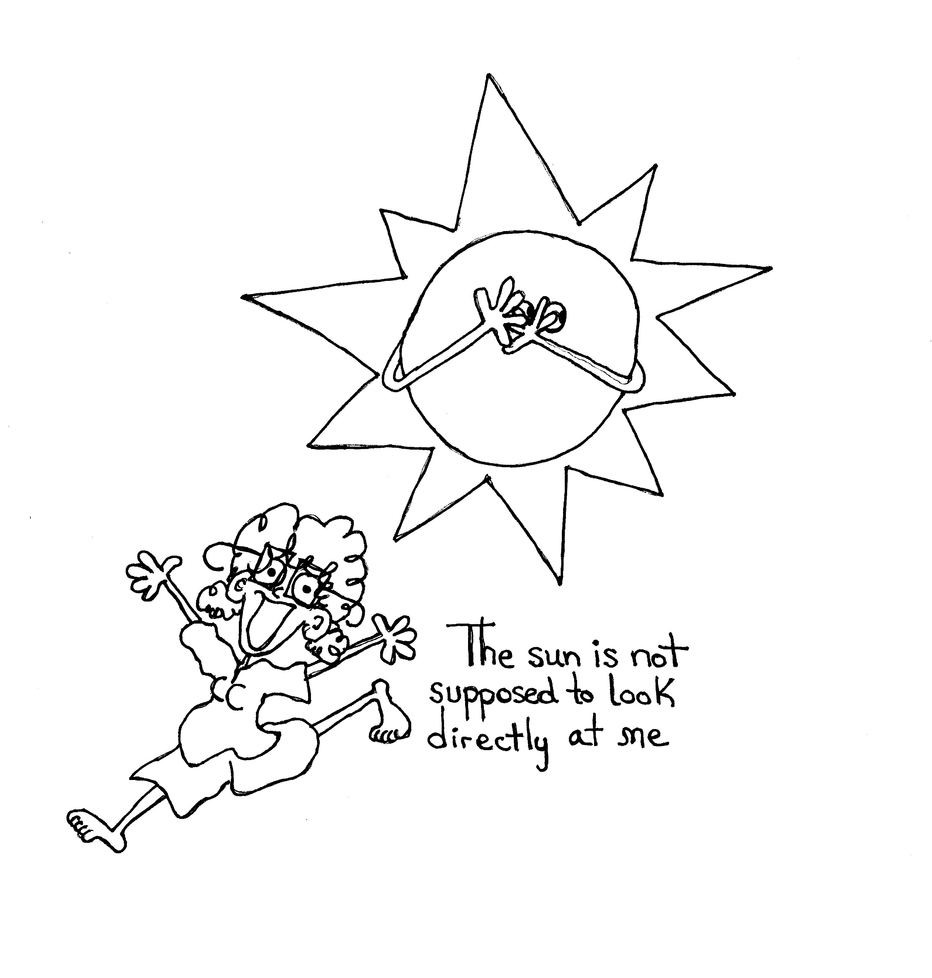 The Blind Sun | Life as a Doodle